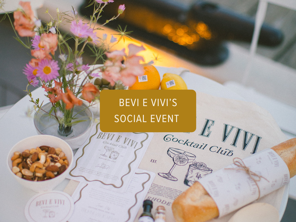 Bistro Rentals for Bevi e Vivi Influencer Event - Kadeema Rentals